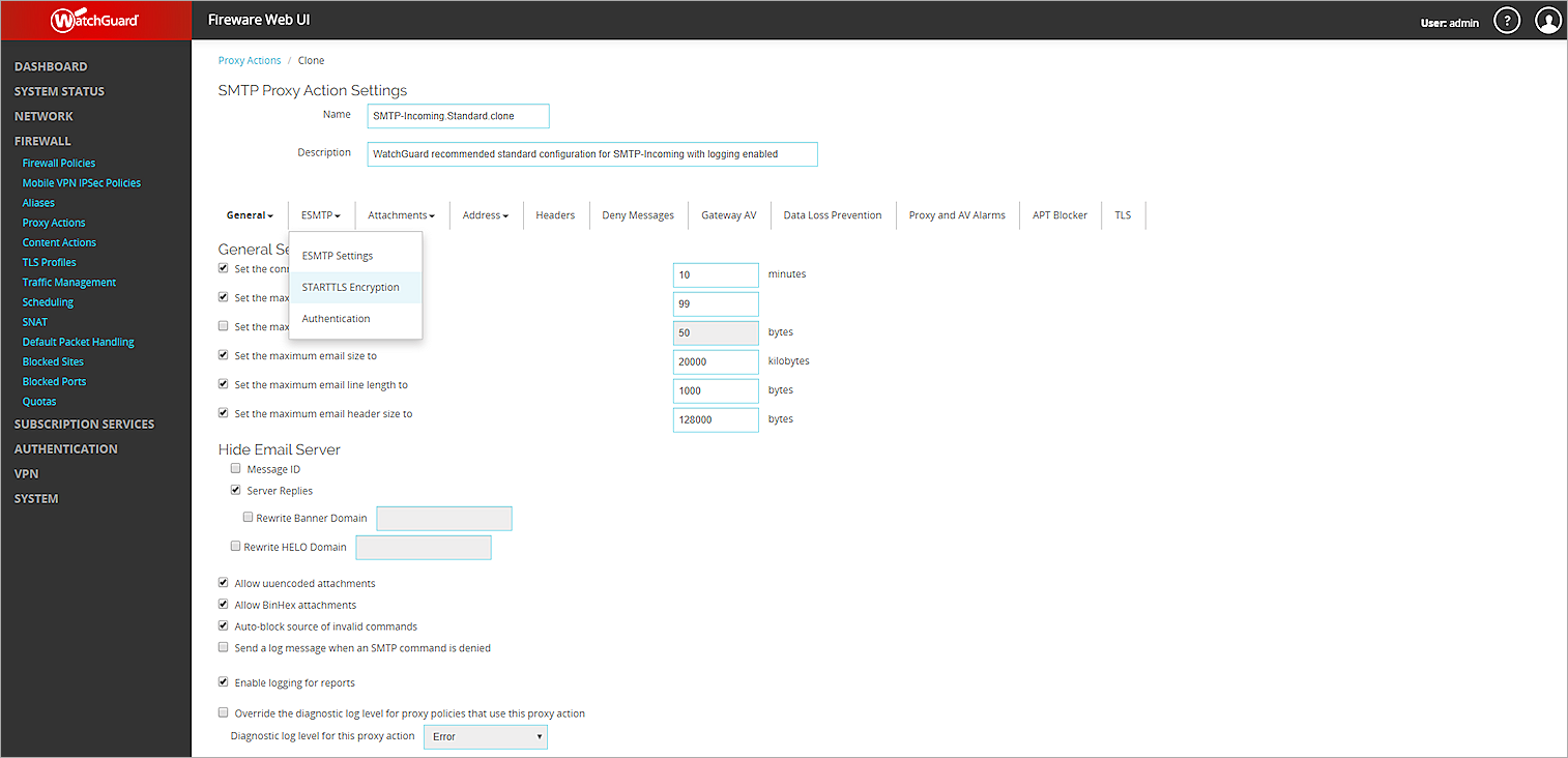 Microsoft 365 with Firebox SMTP-Proxy Integration Guide